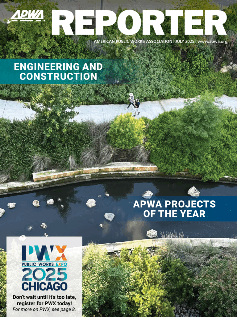APWA Reporter Magazine – American Public Works Association