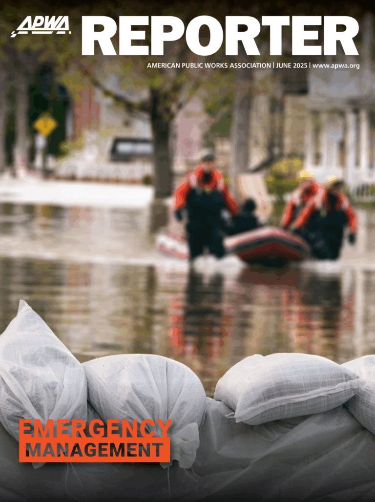 APWA Reporter Magazine – American Public Works Association