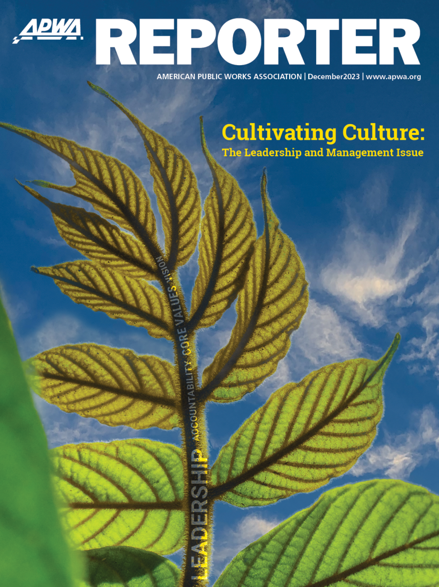 APWA Reporter Magazine - American Public Works Association