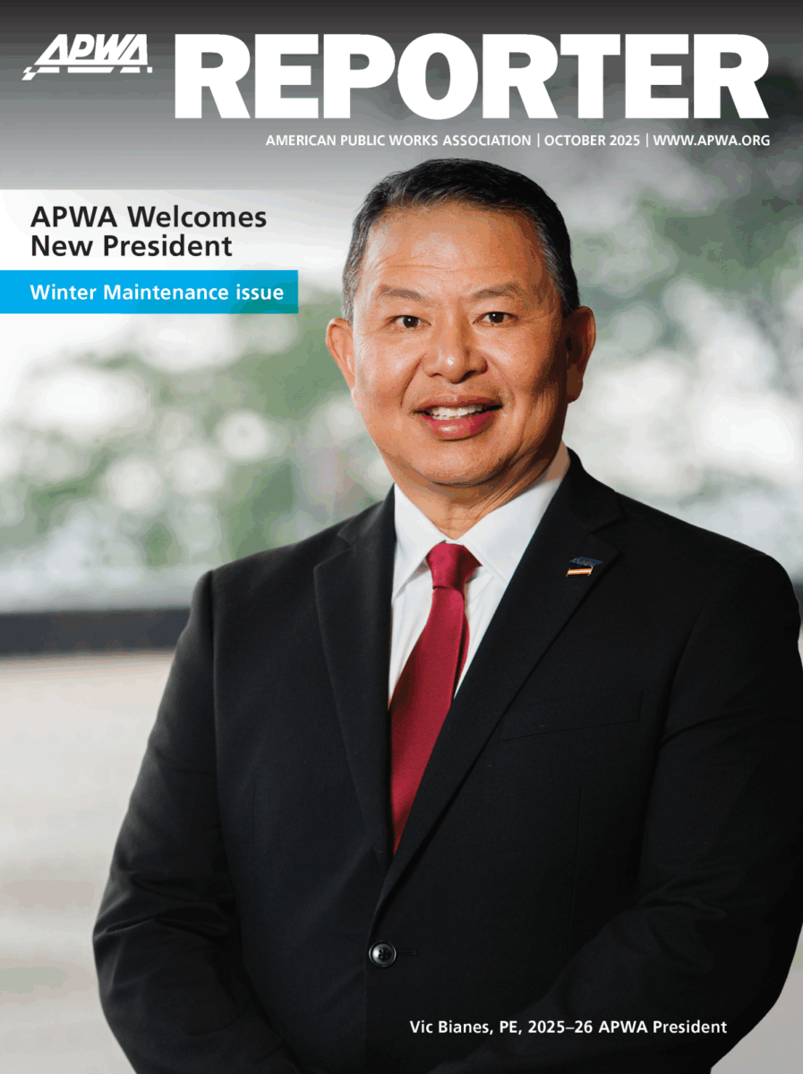 APWA Reporter Magazine – American Public Works Association