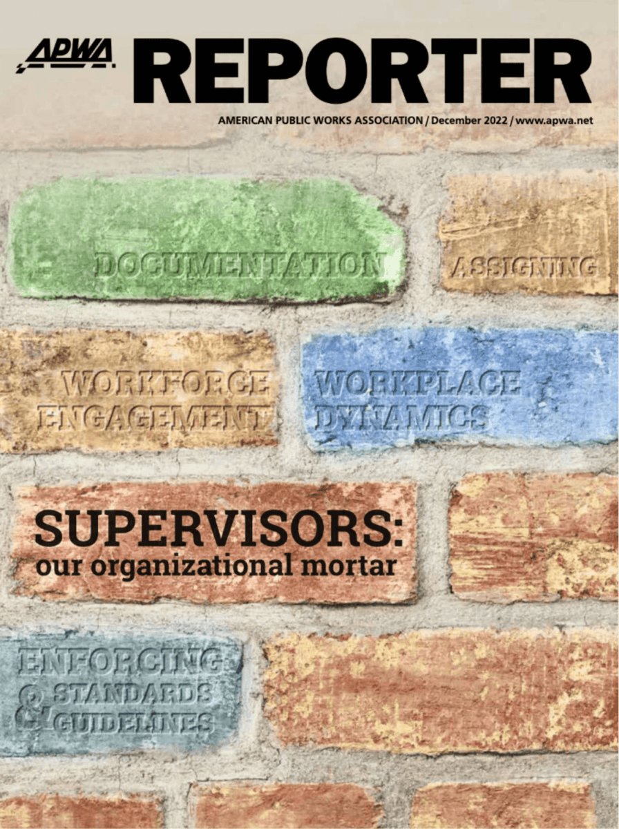 APWA Reporter Magazine - American Public Works Association