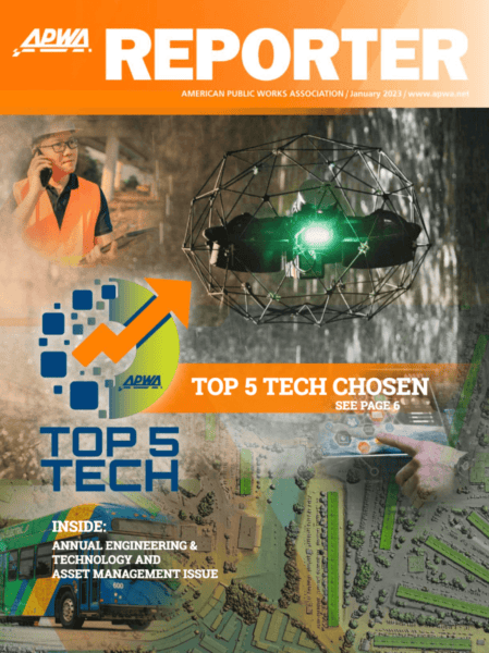 APWA Reporter Magazine - American Public Works Association