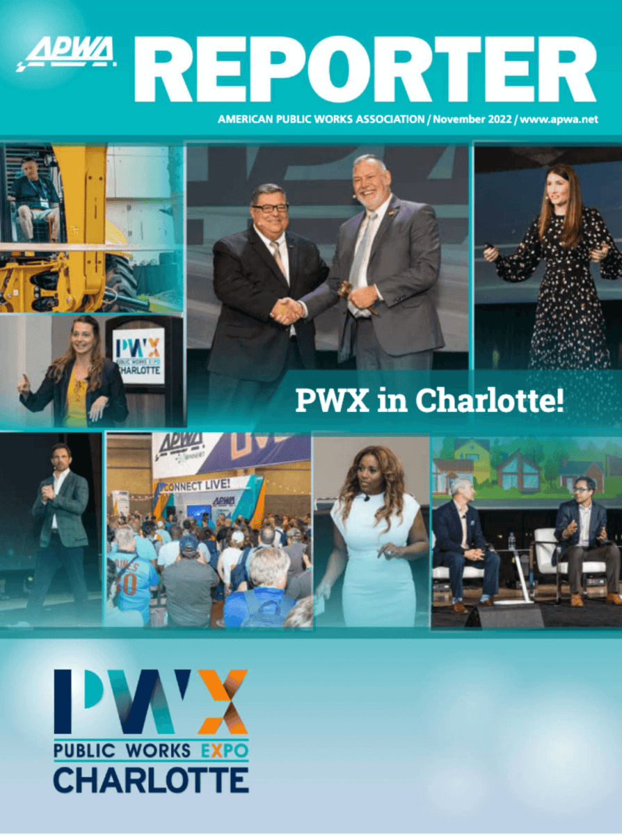 APWA Reporter Magazine - American Public Works Association