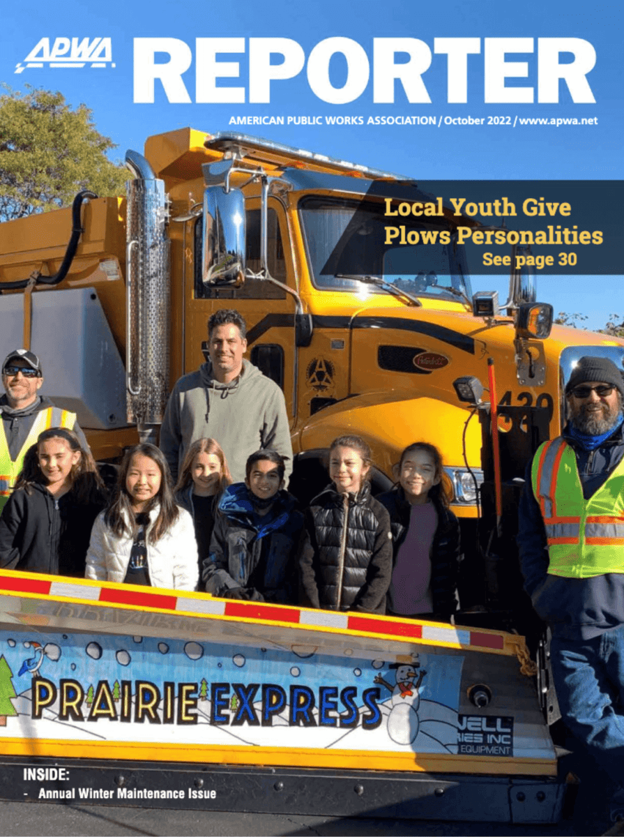 Reporter Magazine - American Public Works Association
